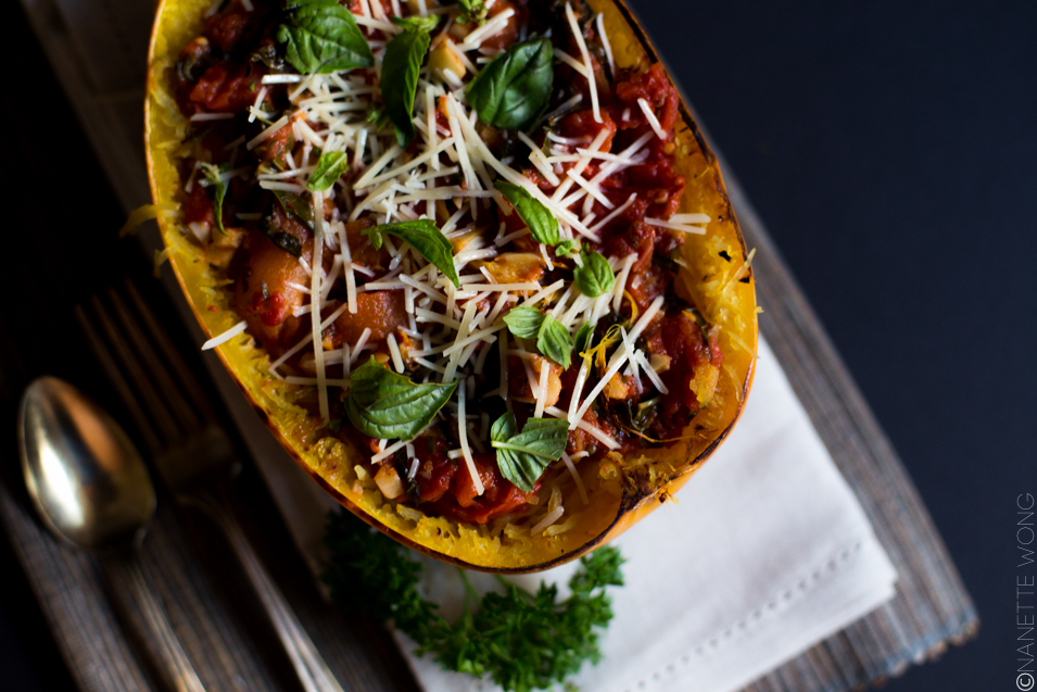 RECIPE // Spaghetti Squash with Butter Roasted Tomatoes & Fresh Herbs ...