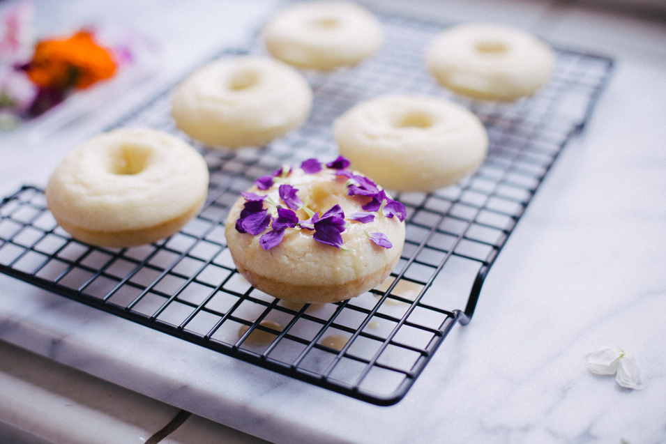 Recipe // Baked Floral Donuts + Churro Doughnuts - Cultural Chromatics