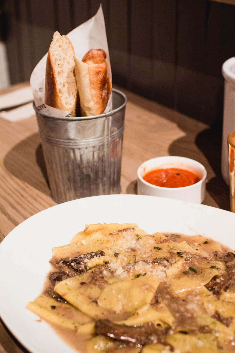 American Pasta at Barzotto - Cultural Chromatics
